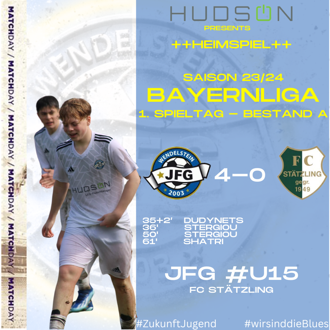 U15: fulminanter Auftakt nach Maß - JFG Wendelstein